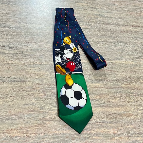 Disney | Accessories | Nwot Disneys Mickey Mouse Soccer Tie | Poshmark